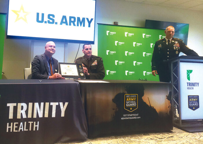 US Army, Trinity Health sign partnership | News, Sports, Jobs - Minot ...